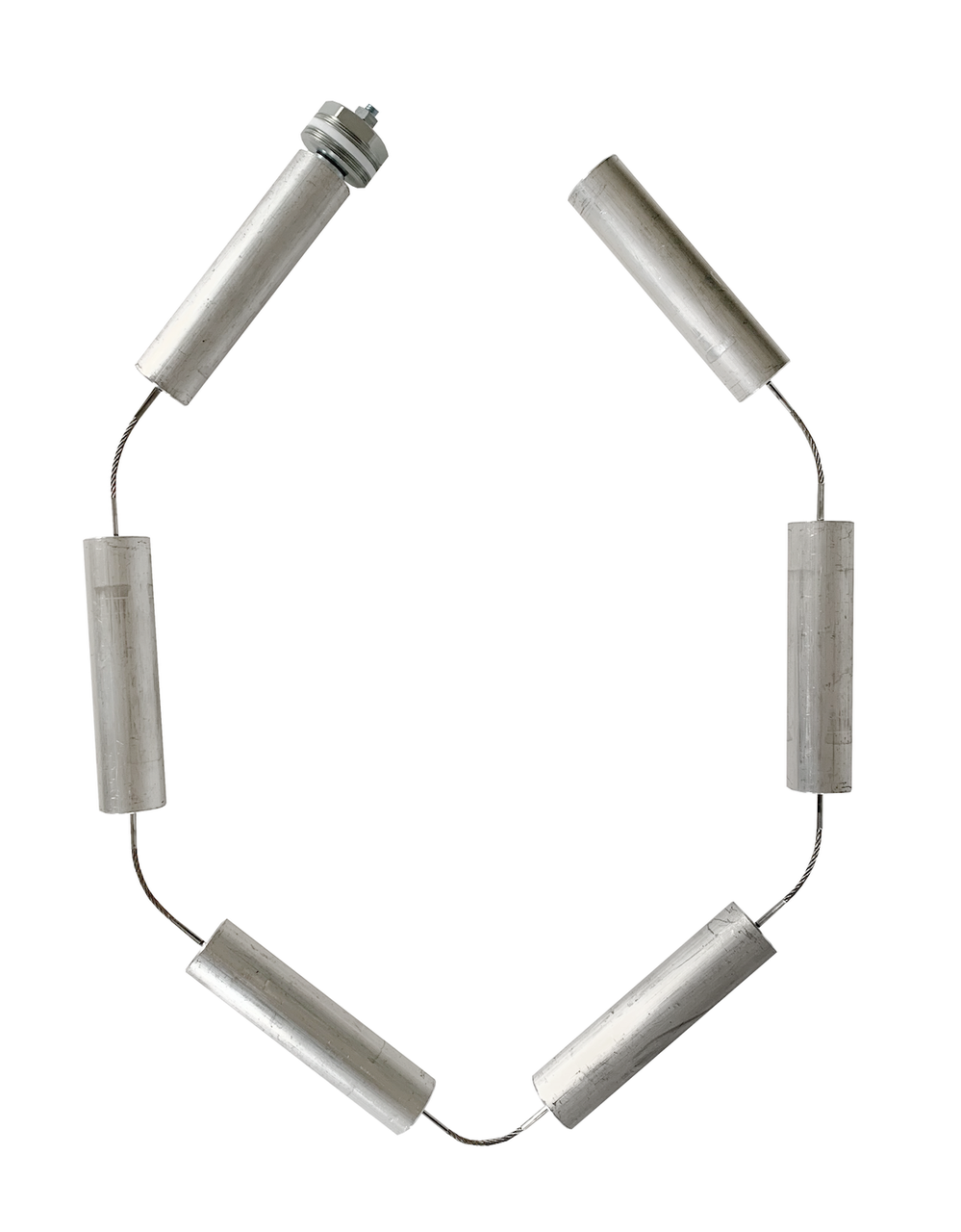 Chain anode 1 1/2 inch Ø 33mm x 1250mm